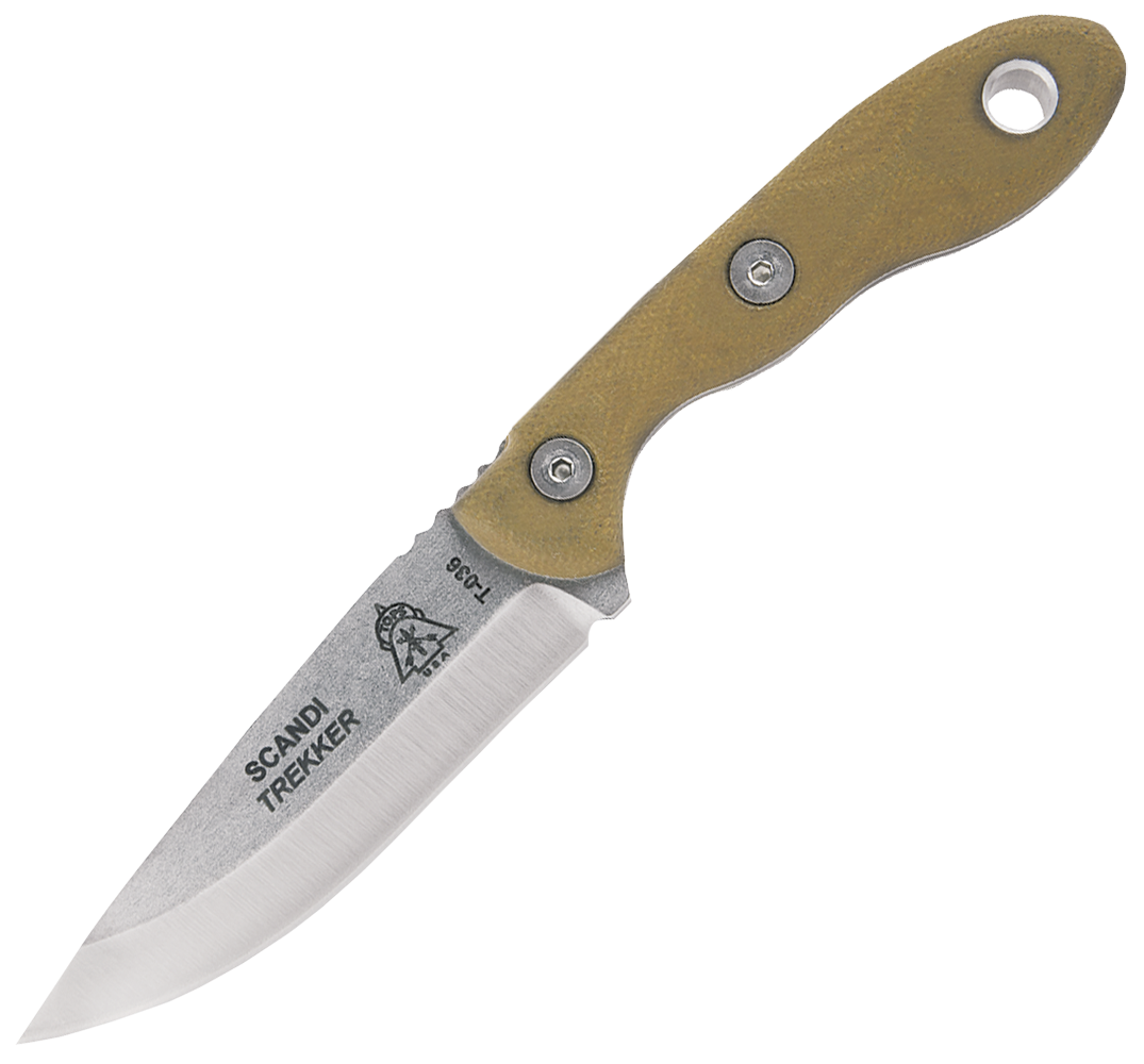 TOPS Knives Scandi Trekker Fixed-Blade Knife | Mack's Prairie Wings